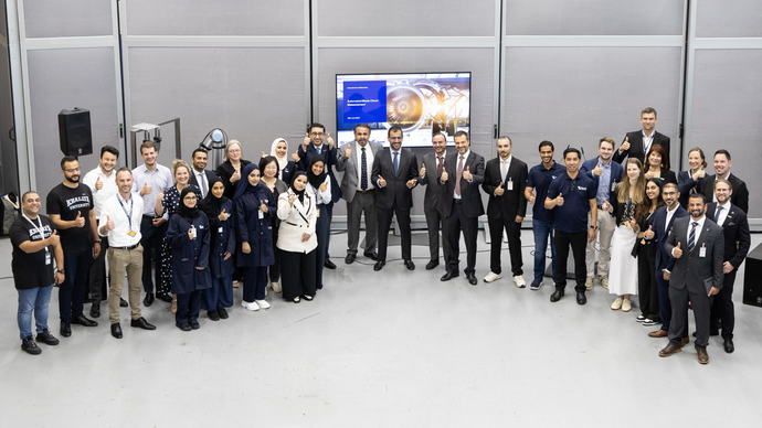 Sanad, Khalifa University and Lufthansa Technik Middle East demonstrate pioneering aviation ...